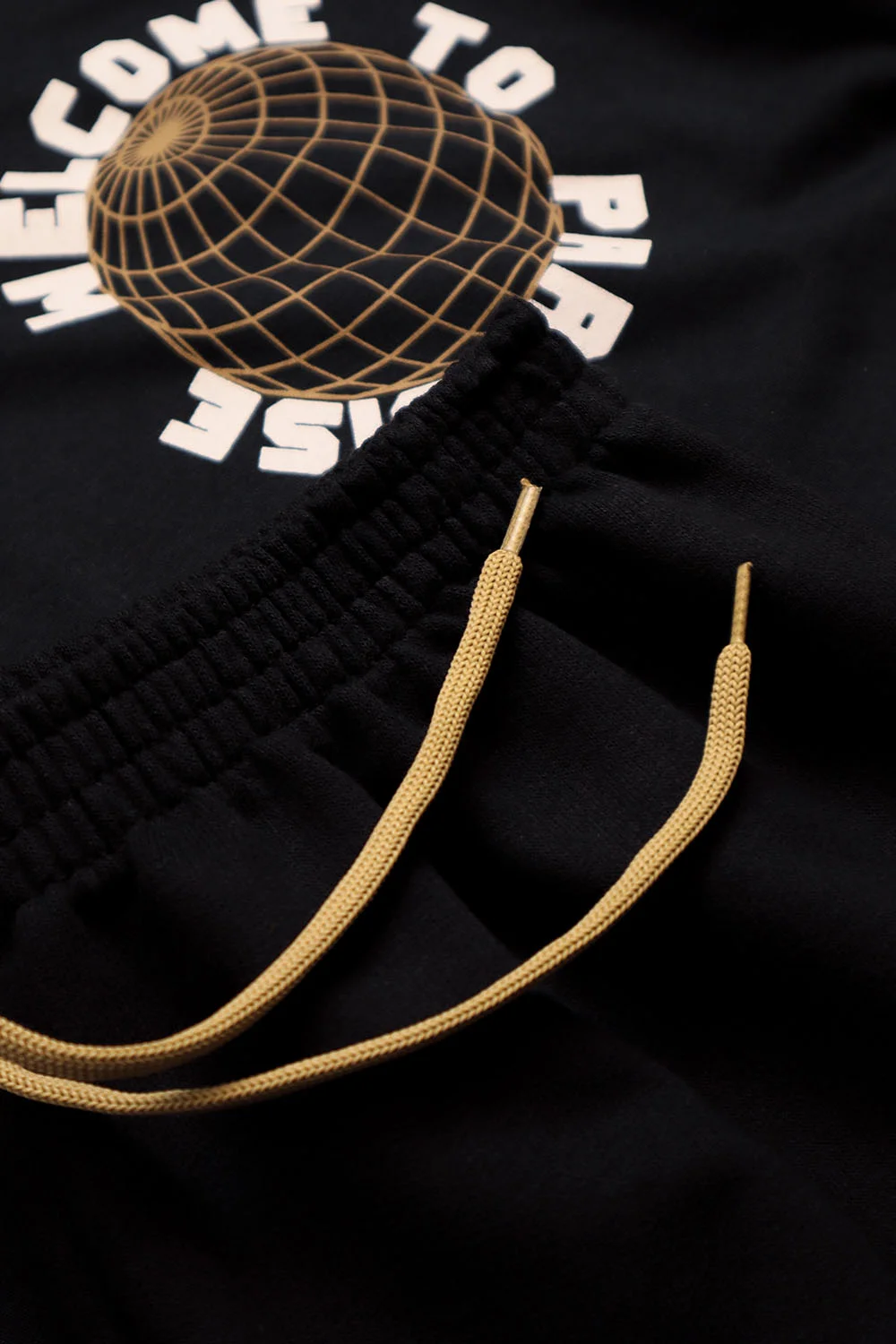 Conjunto Juvenil Verão Masculino Welcome To Paradise Preto