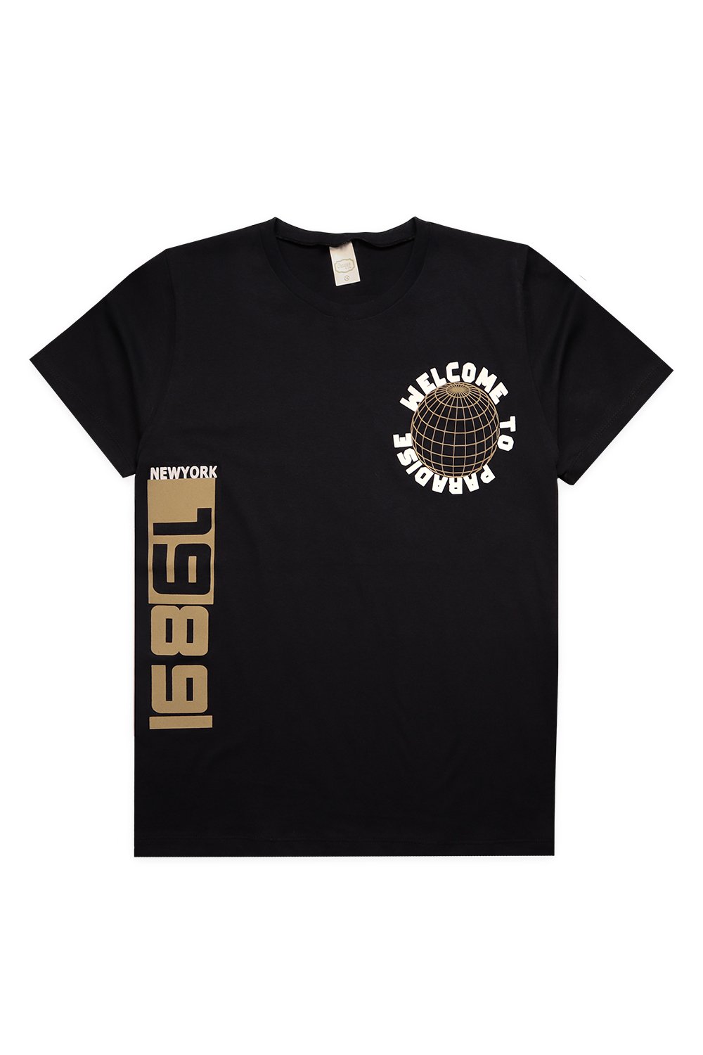 Conjunto Juvenil Verão Masculino Welcome To Paradise Preto